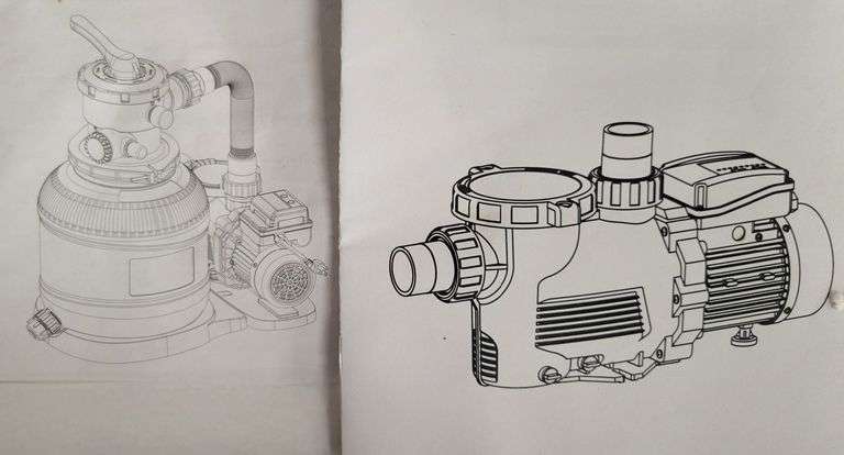 QUASTRONG Pool Pump Set | Open Box - Rio Grande Trade