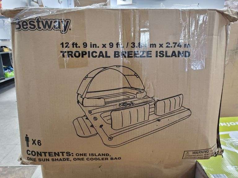 Bestway 12Ft.9In. x 9Ft. Tropical Breeze Freeze | Open Box - Rio Grande ...