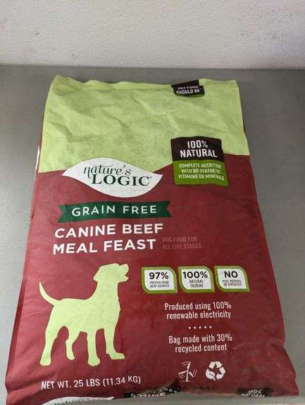 Natures Logic Grain Free Canine Beef Dog Food | Like New - Rio Grande Trade