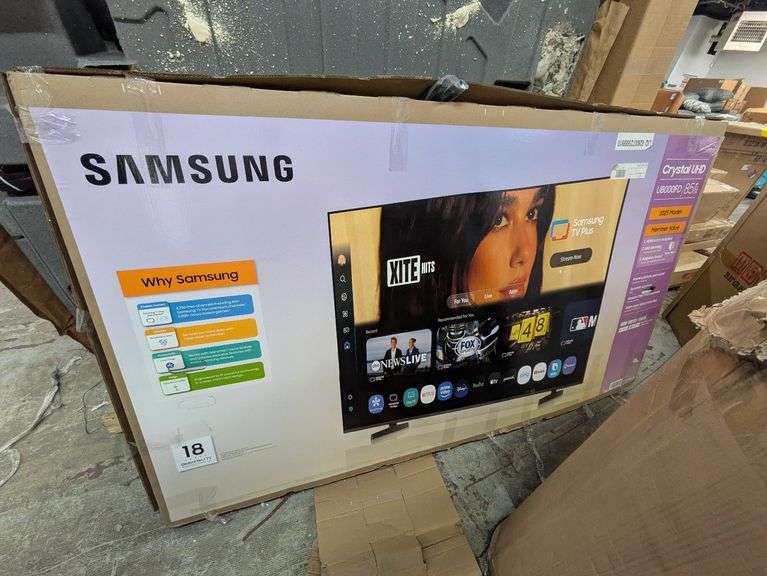 SAMSUNG 85” Class U8000F Series 4K Crystal UHD Smart TV | Damaged ...
