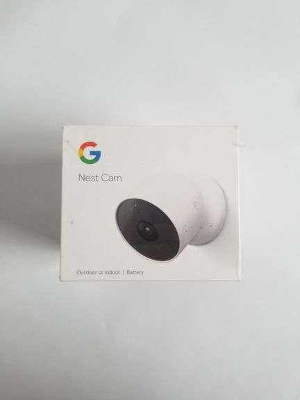 GOOGLE Nest Cam 2nd Generation Outdoor/Indoor Battery Powered Smart ...