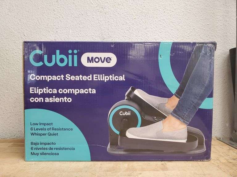 Cubii Move Compact Seated Elliptical | Open Box - Rio Grande Trade