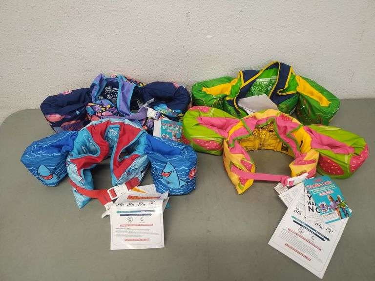 Paddle Pals Kids Floatation Device, Set Of 4 | Open Box - Rio Grande Trade