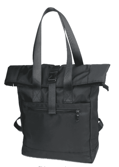 Box Of TJ Riley Convertible Tote Backpack, Black | Open Box - Rio ...