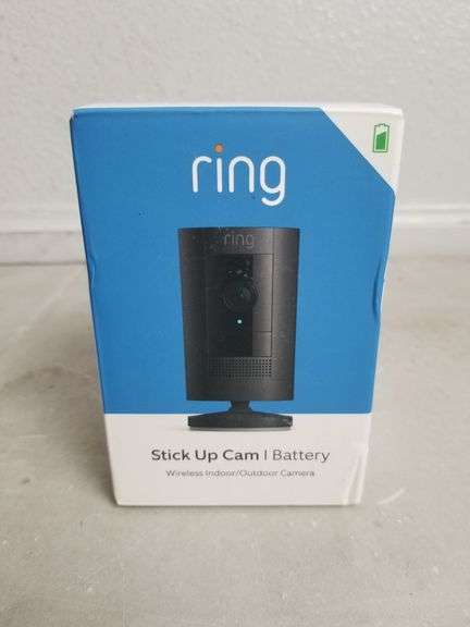 RING Stick-Up Cam, Wireless Indoor/Outdoor Camera Battery Powered ...