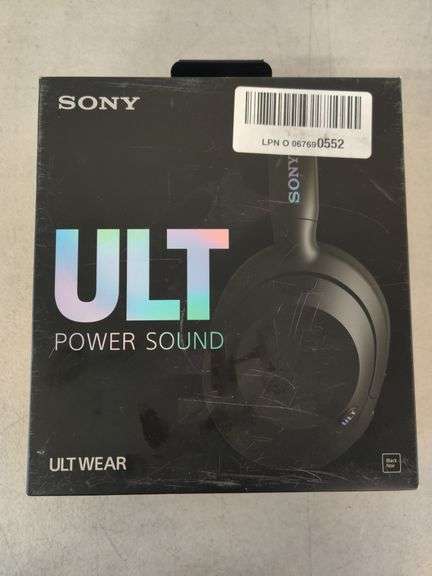 Sony ULT WEAR Over-Ear Noise Cancelling Bluetooth Headphones with Alexa ...