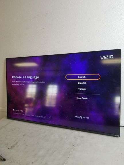 VIZIO Class 50" 4K LED HD Smart TV | Open Box | (See Condition Notes ...