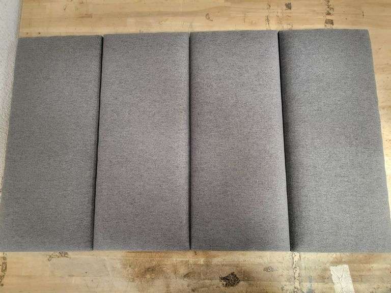 GREYMOUND Upholstered Wall Mounted Headboard, Acoustic Panel 4-Pack ...