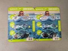 Swim BUNDLE - SPEEDO Kids Swim Goggles Set of 3 (2ct.), MEMBERS MARK ...