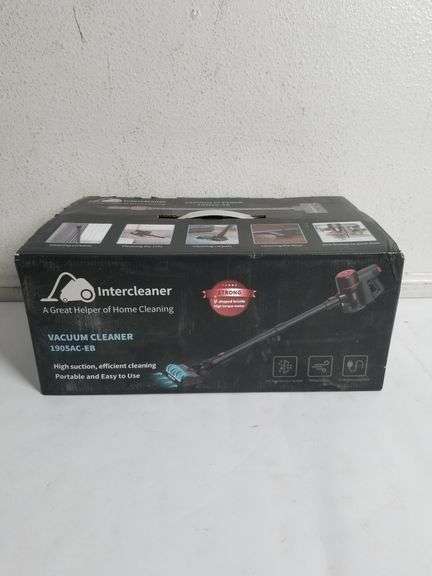 INTERCLEANER Corded Vacuum Cleaner | Open Box - Rio Grande Trade