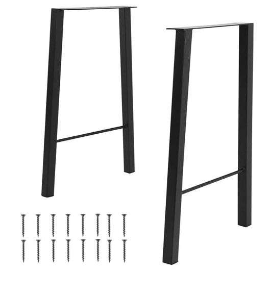 TENGCHANG 40" Metal Dining Bar Table Desk Legs | Open Box - Rio Grande ...