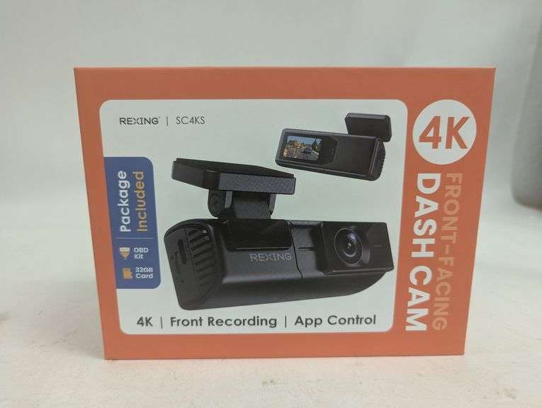 REXING Front Facing Dash Cam 4K | Open Box - Rio Grande Trade