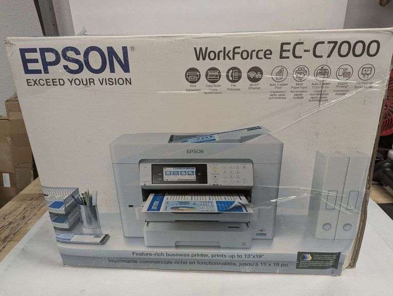 Epson WorkForce EC-C7000 All-In-One Color Inkjet Printer | Open Box - Rio Grande Trade