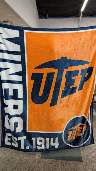 UTEP Blanket | Open Box | (See Condition Notes) - Rio Grande Trade