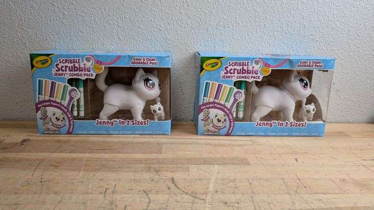 Crayola Scribble Scrubbie Jenny Combo Pack Set of 2 | Open Box - Rio ...