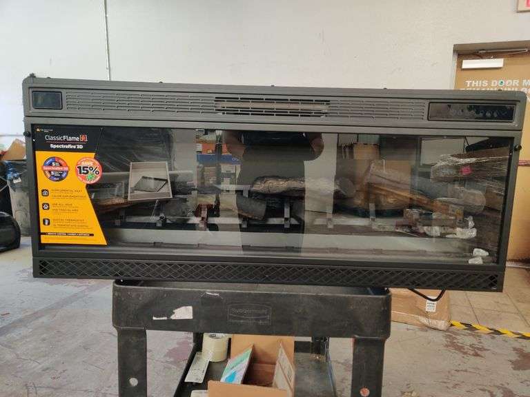 Twinstar Home ClassicFlame Spectrafire 3D Electric Fireplace, 43" W x ...