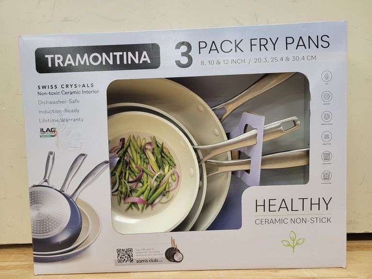 Tramonita 3 Pack Fry Fry Pans | Open Box - Rio Grande Trade