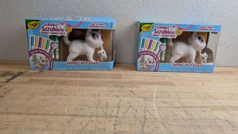 Crayola Scribble Scrubbie Jenny Combo Pack Set of 2 | Open Box - Rio ...