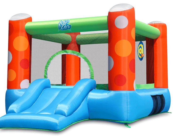 ACTION AIR Inflatable Bounce House With Swiftech Air Blower | Open Box ...