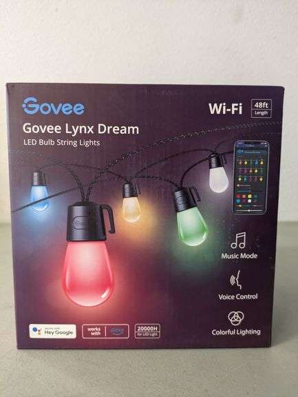 GOOVEE LED Bulb String Lights | Open Box - Rio Grande Trade