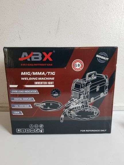 ABX 120A MIG/MMA/TIG Welder/Welding Machine Kit | Open Box - Rio Grande ...