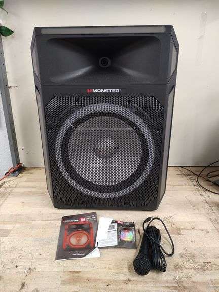 MONSTER X6 All-in-One PA Speaker | Open Box | (See Condition Notes ...