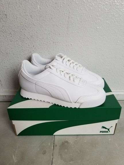 PUMA Roma Basic JR Kids Shoes, 4.5C | Open Box - Rio Grande Trade