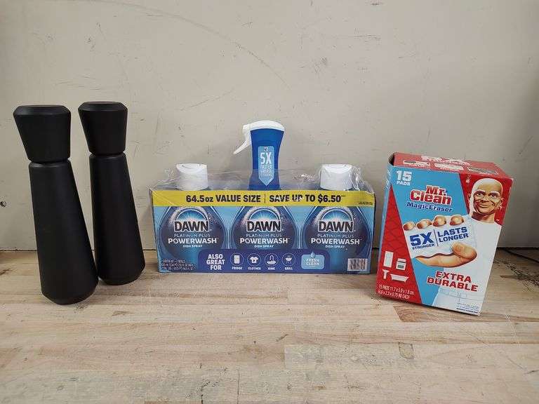 Kitchen Goods Bundle: DAWN PowerWash Starter Set, MR. CLEAN Magic ...