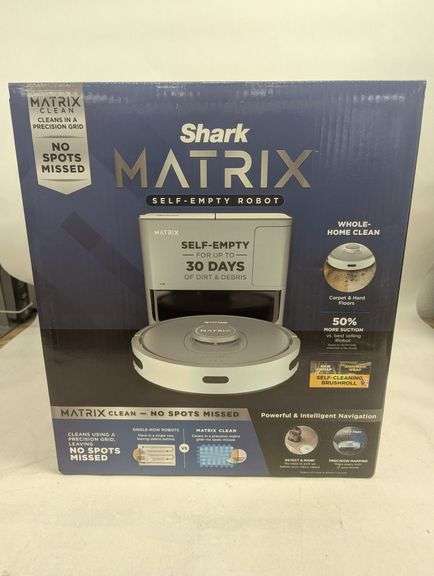 Shark MATRIX Self Empty Robot | Like New - Rio Grande Trade