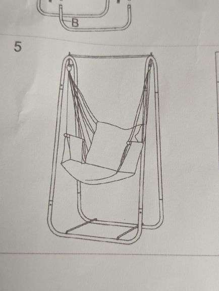 Metal Swing Chair Bars | Open Box - Rio Grande Trade