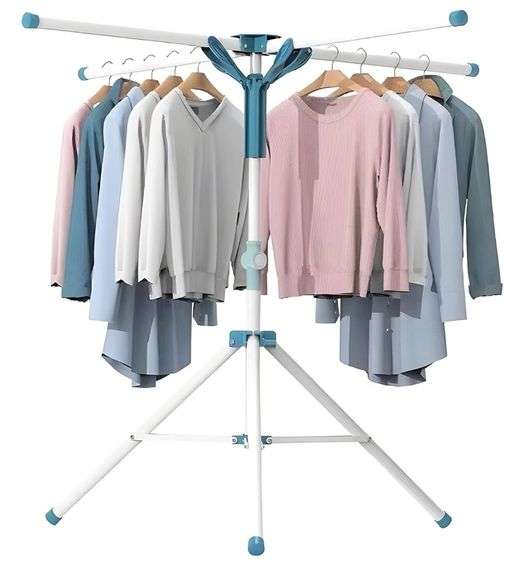 JAUREE Portable Clothes Drying Rack | Open Box - Rio Grande Trade