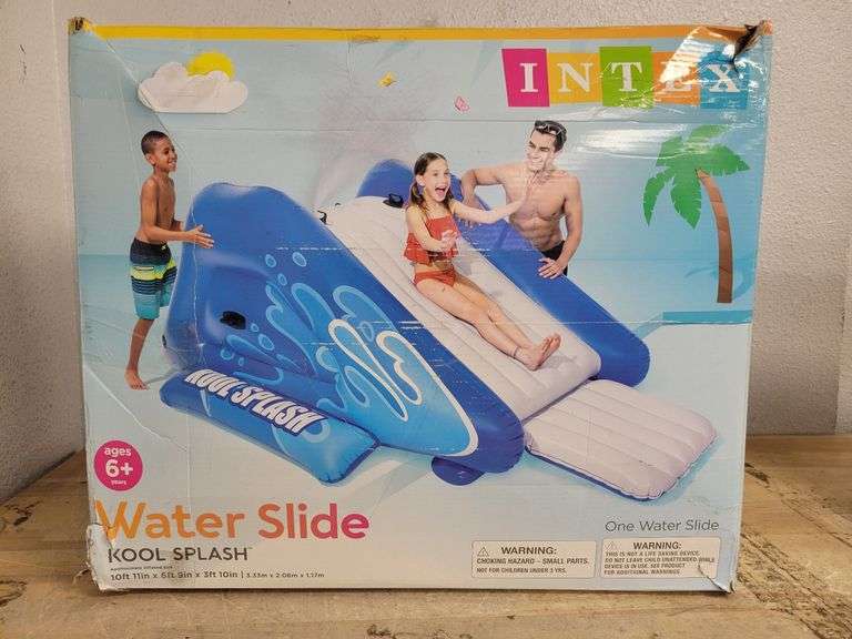 INTEX Water Slide Kool Splash 10'11"x6'9"x3'10" | Open Box - Rio Grande ...