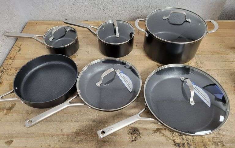 NINJA Never Stick Essential 11pc Set | Open Box - Rio Grande Trade
