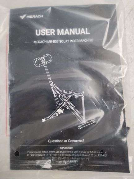 MERACH Squat Rider Machine | Open Box - Rio Grande Trade
