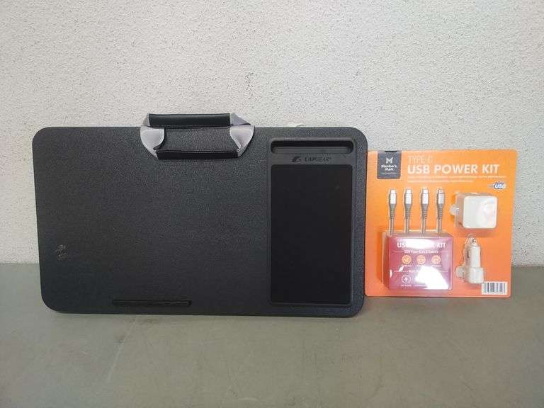 LAPGEAR Lap Desk And Type-C USB Power Kit Bundle | Open Box - Rio ...