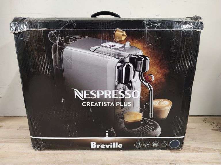 NESPRESSO Creatista Plus Espresso Machine w/Milk Steamer | Open Box ...