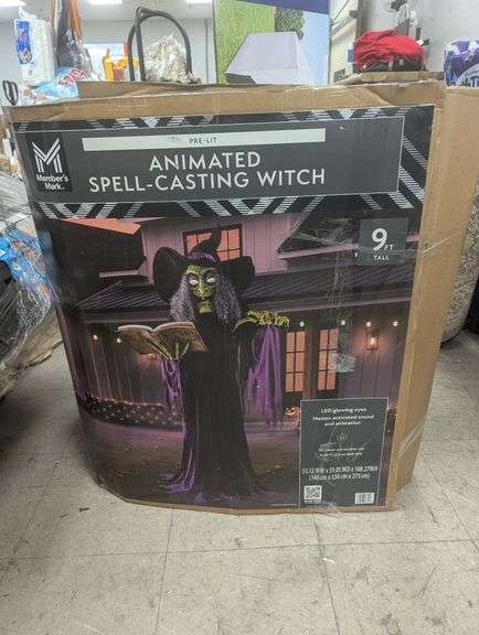 Members Mark Animated Spell-Casting Witch | Open Box - Rio Grande Trade