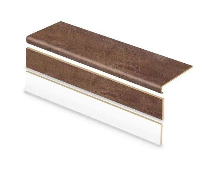 Cap A Tread 47" L x 12.15" W Stair Tread | Open Box - Rio Grande Trade