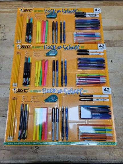 BIC Ultimate Back To School Kit Set (3) | Open Box - Rio Grande Trade