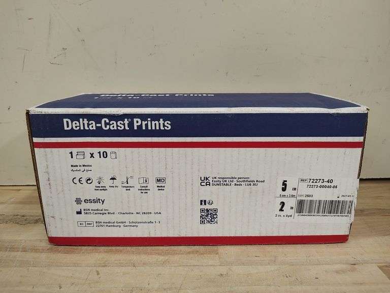 DELTA-CAST Prints: Cast Tape Pack, 10ct - 2" x 12' ea. | Like New - Rio ...