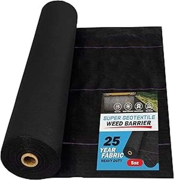 DEWITT PRO5 Weed Barrier Premium Landscape Fabric 4'x100' | Open Box ...