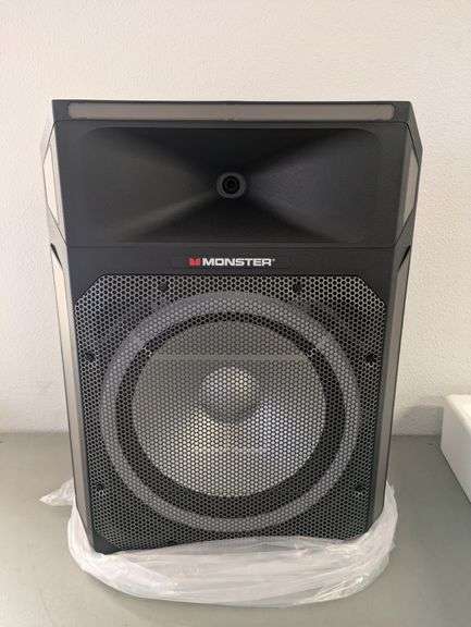 MONSTER X6 All-In-One Bluetooth PA Speaker | Open Box | (See Condition ...