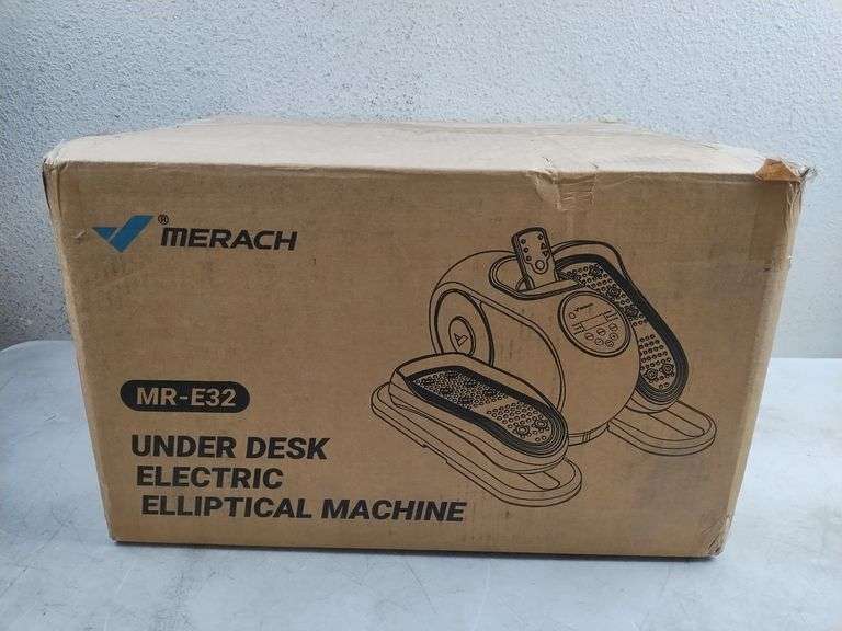 MERACH Under Desk Electric Elliptical Machine | Open Box - Rio Grande Trade