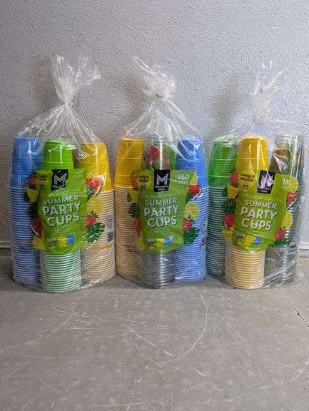 Bundle of MEMBER'S MARK Premium Quality Summer Party Cups 18fl oz ...