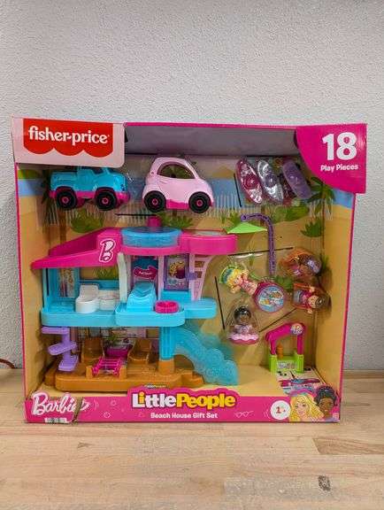 FISHER-PRICE LittlePeople Beach House Gift Set, 18pc | Like New - Rio ...