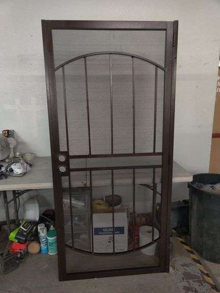 36'' Metal Screen Door | Open Box - Rio Grande Trade