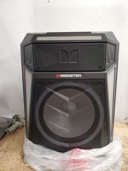 MONSTER All-In-One Bluetooth Speaker System | Open Box | (See Condition ...