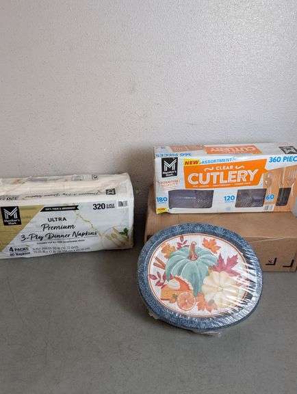 MEMBERS MARK Dinner Party Bundle | Open Box | (See Condition Notes ...