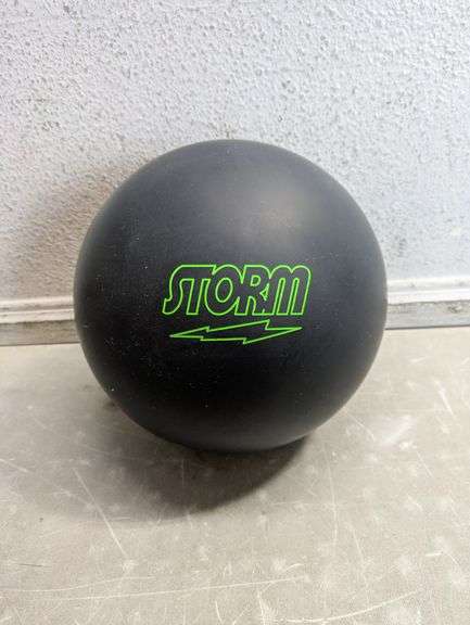 STORM PITCH BLACK 12lb 4oz Bowling Ball | Open Box | (See Condition ...