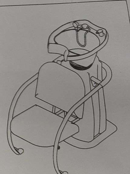 Simple Salon Shampoo Chair Sink | Open Box | (See Condition Notes ...